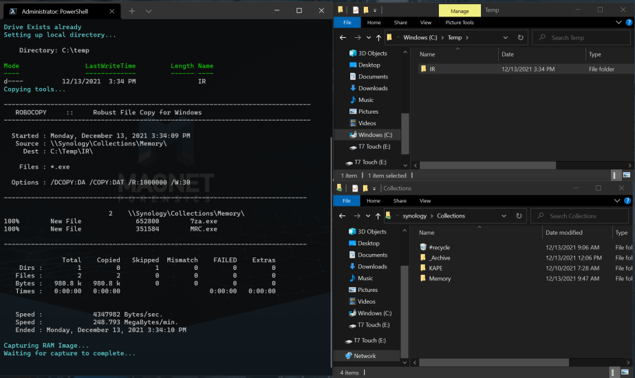 Adding RAM collections to KAPE Triage – Baker Street Forensics
