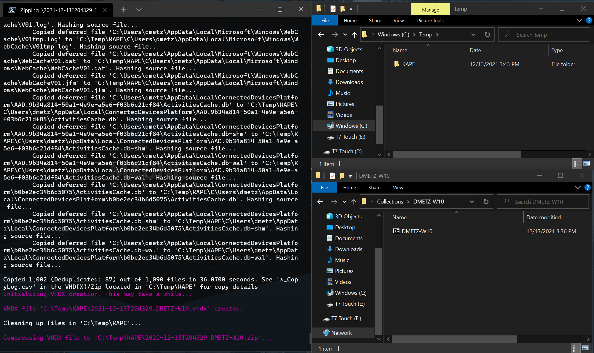 Adding RAM collections to KAPE Triage – Baker Street Forensics