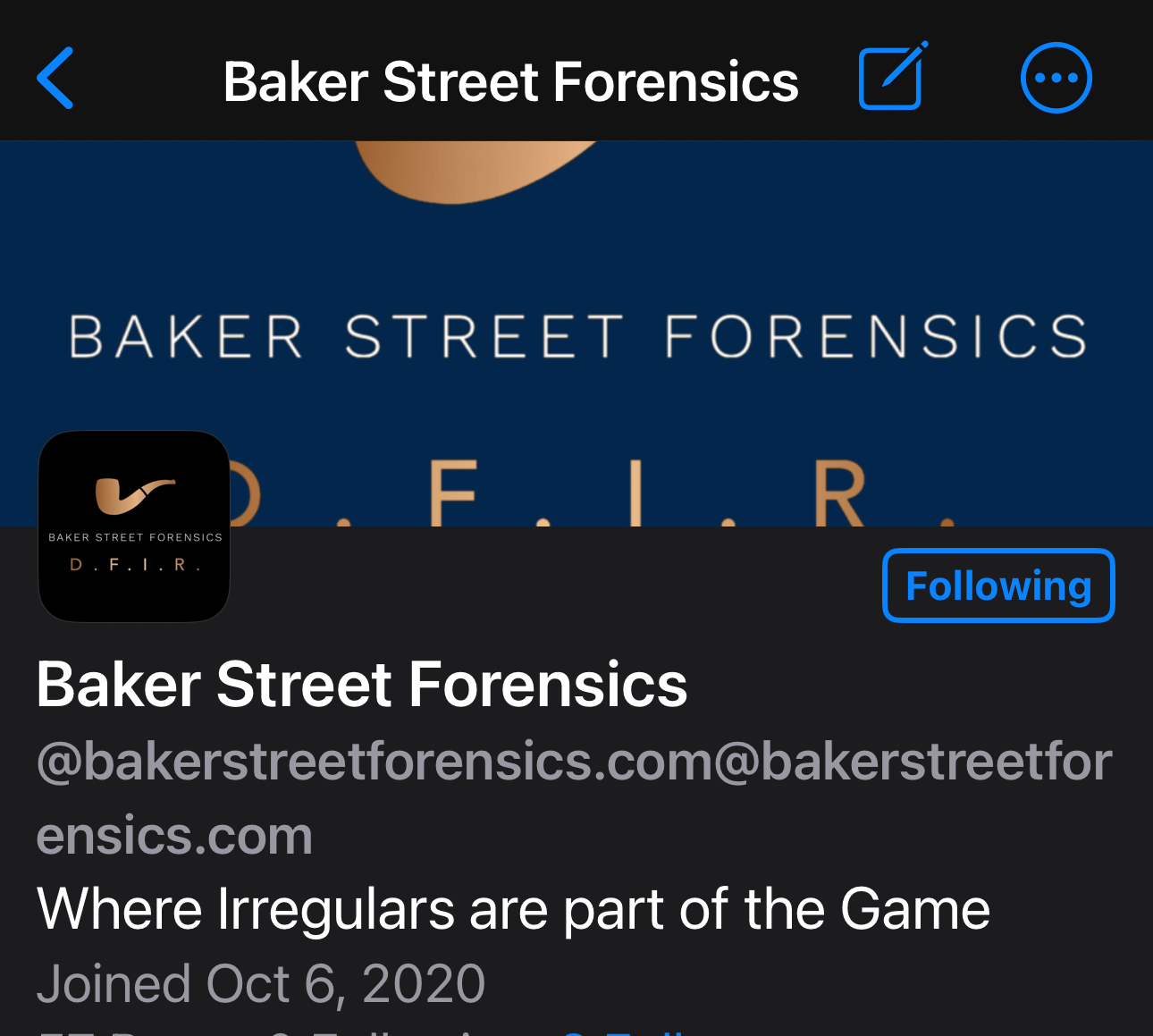 Baker Street Forensics joins the Fediverse – Baker Street Forensics