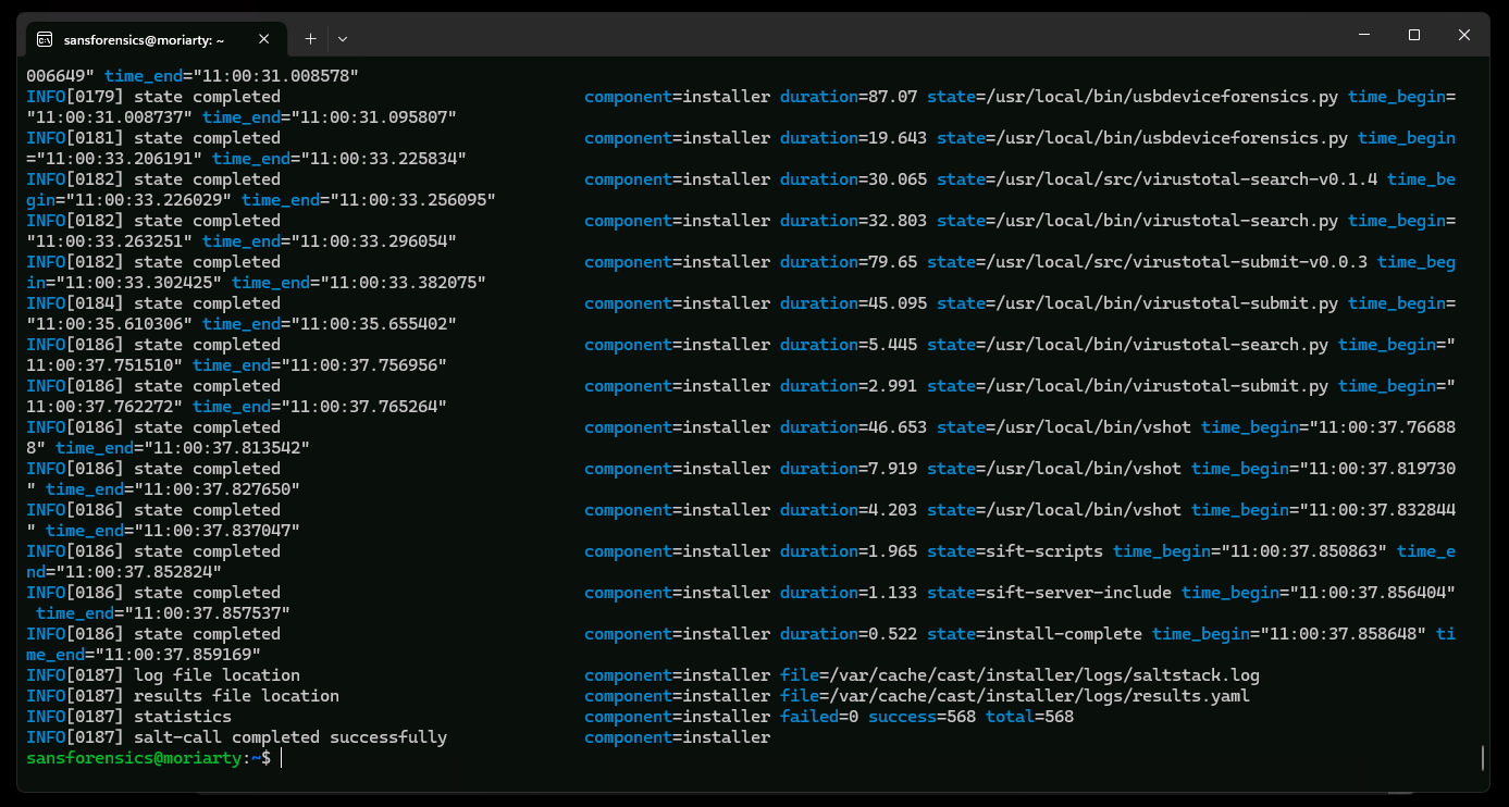 Installing the latest SIFT Workstation in WSL – Baker Street Forensics
