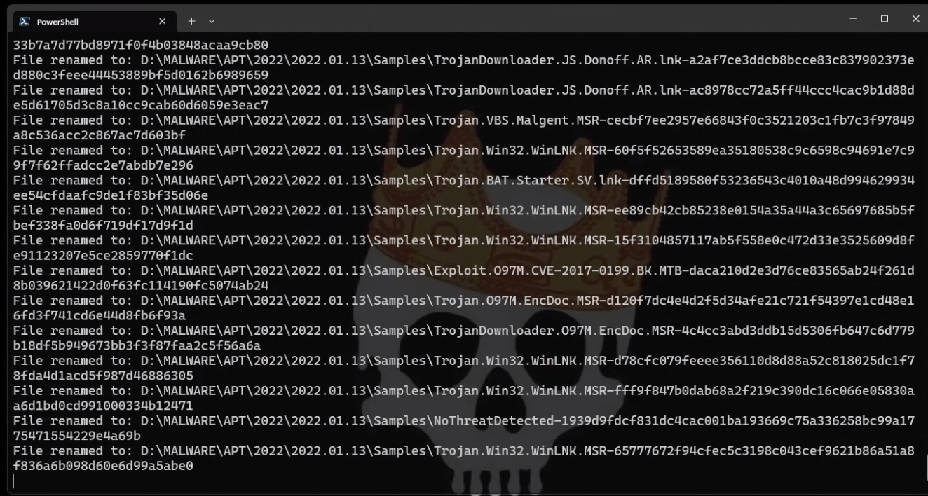 Beyond Hashes: Simplifying Malware Identification with Python and MpCmdRun – Baker Street Forensics
