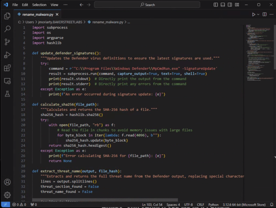 Beyond Hashes Simplifying Malware Identification With Python And
