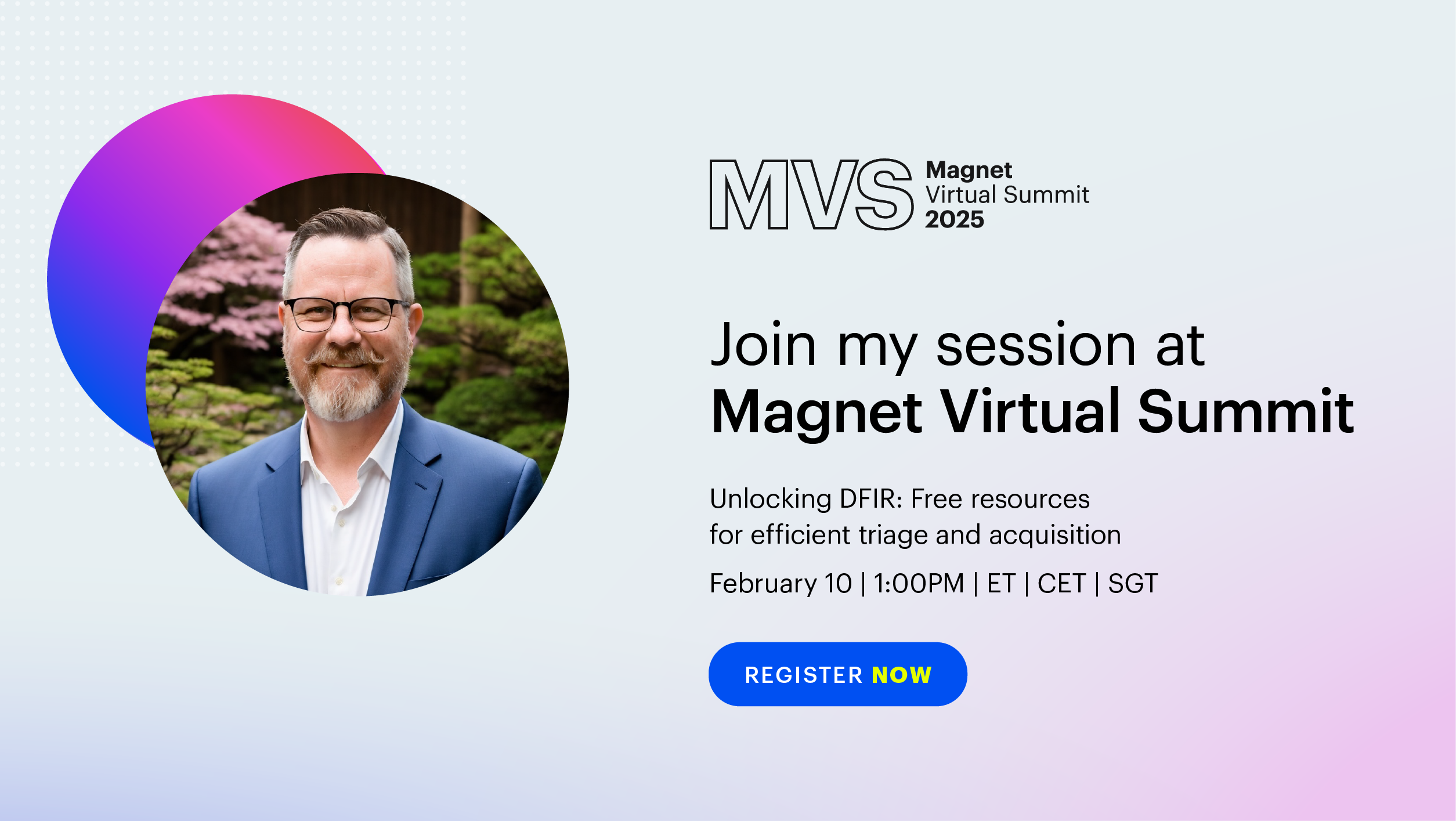 Upcoming talks at Magnet Virtual Summit 2025 – Baker Street Forensics