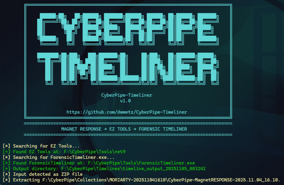 CyberPipe-Timeliner: From Collection to Timeline in One Script – Baker ...